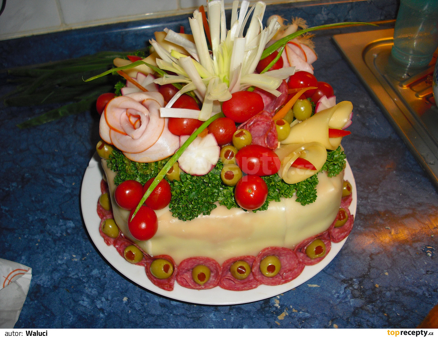 Moje slané dorty recept - TopRecepty.cz