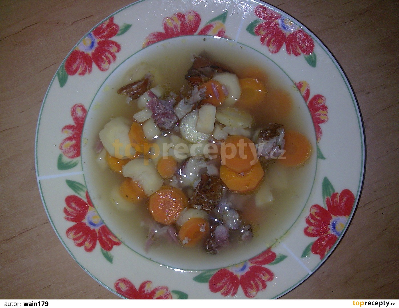 Daviduv uzeny vyvar se zeleninou recept - TopRecepty.cz