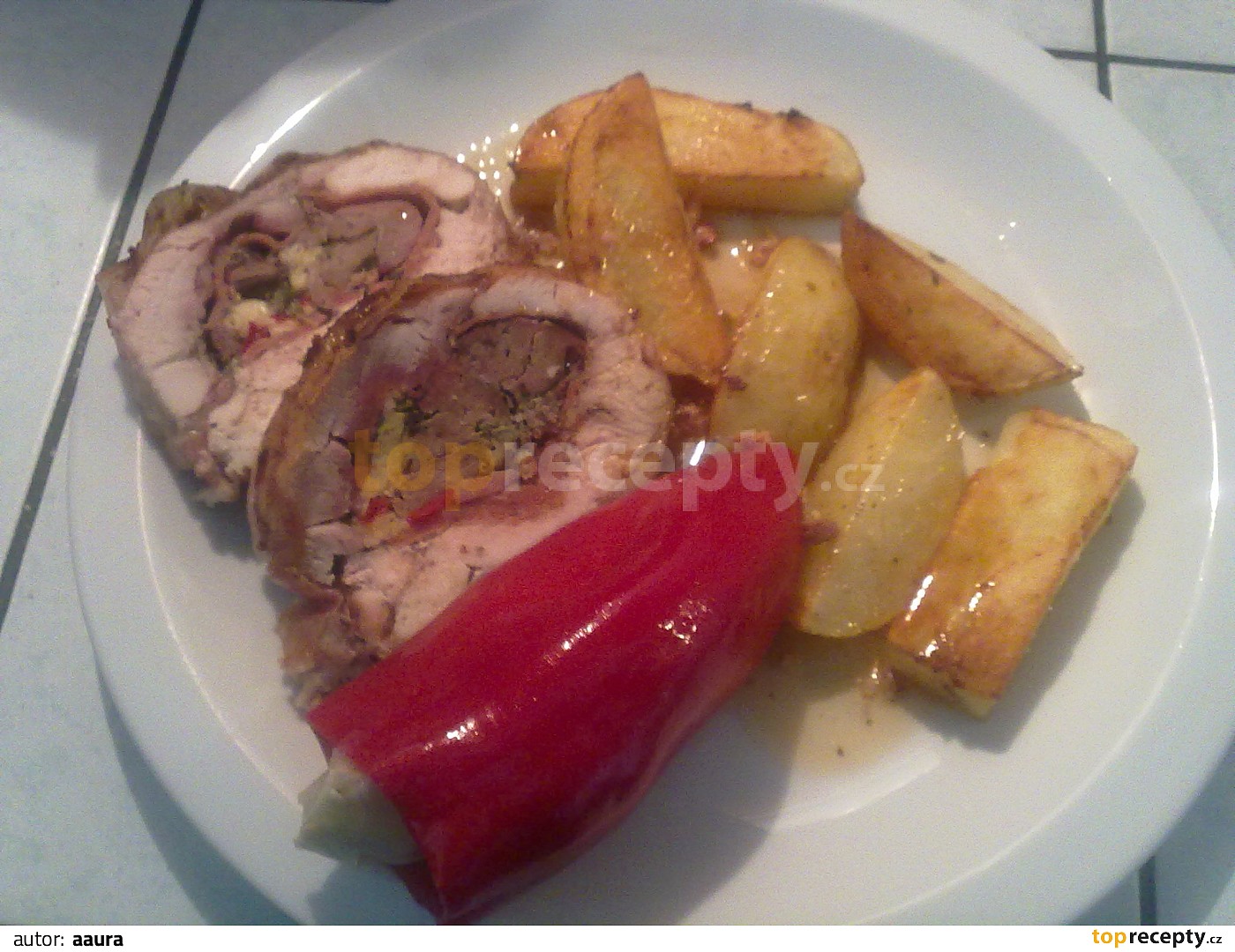 Kuřecí roláda s játry - TopRecepty.cz