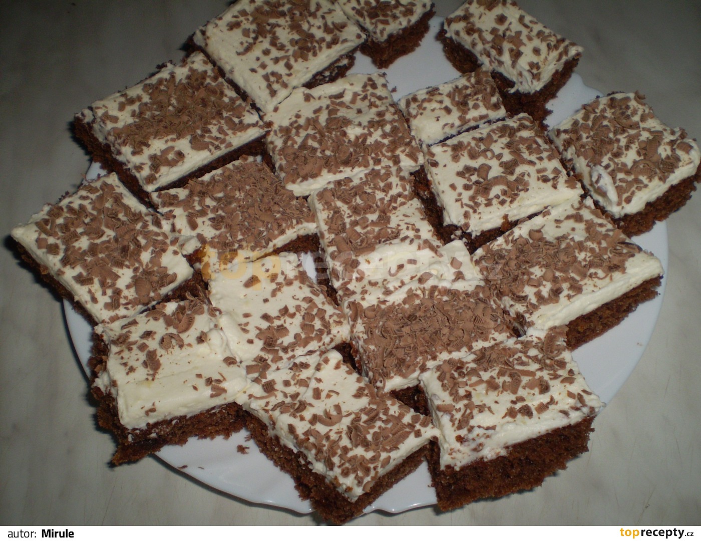 Míša řezy recept - TopRecepty.cz