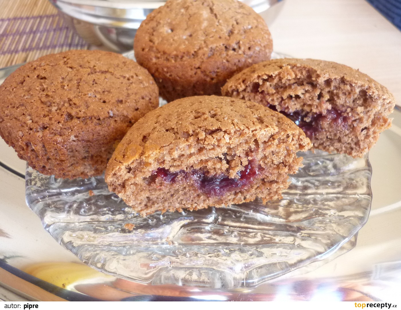 Perníkové muffiny recept - TopRecepty.cz