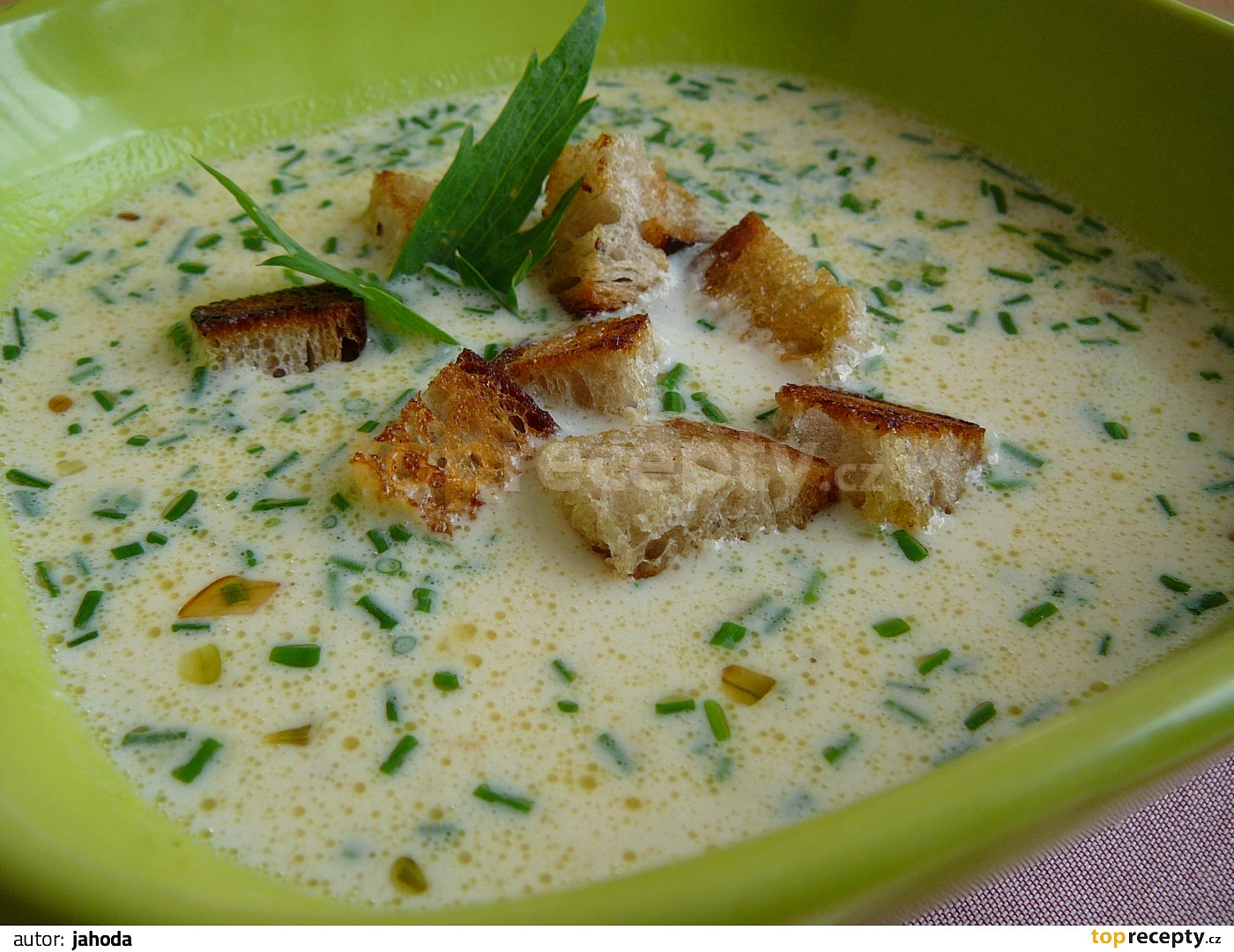 Sýrovo - šnytlíková polévka recept - TopRecepty.cz