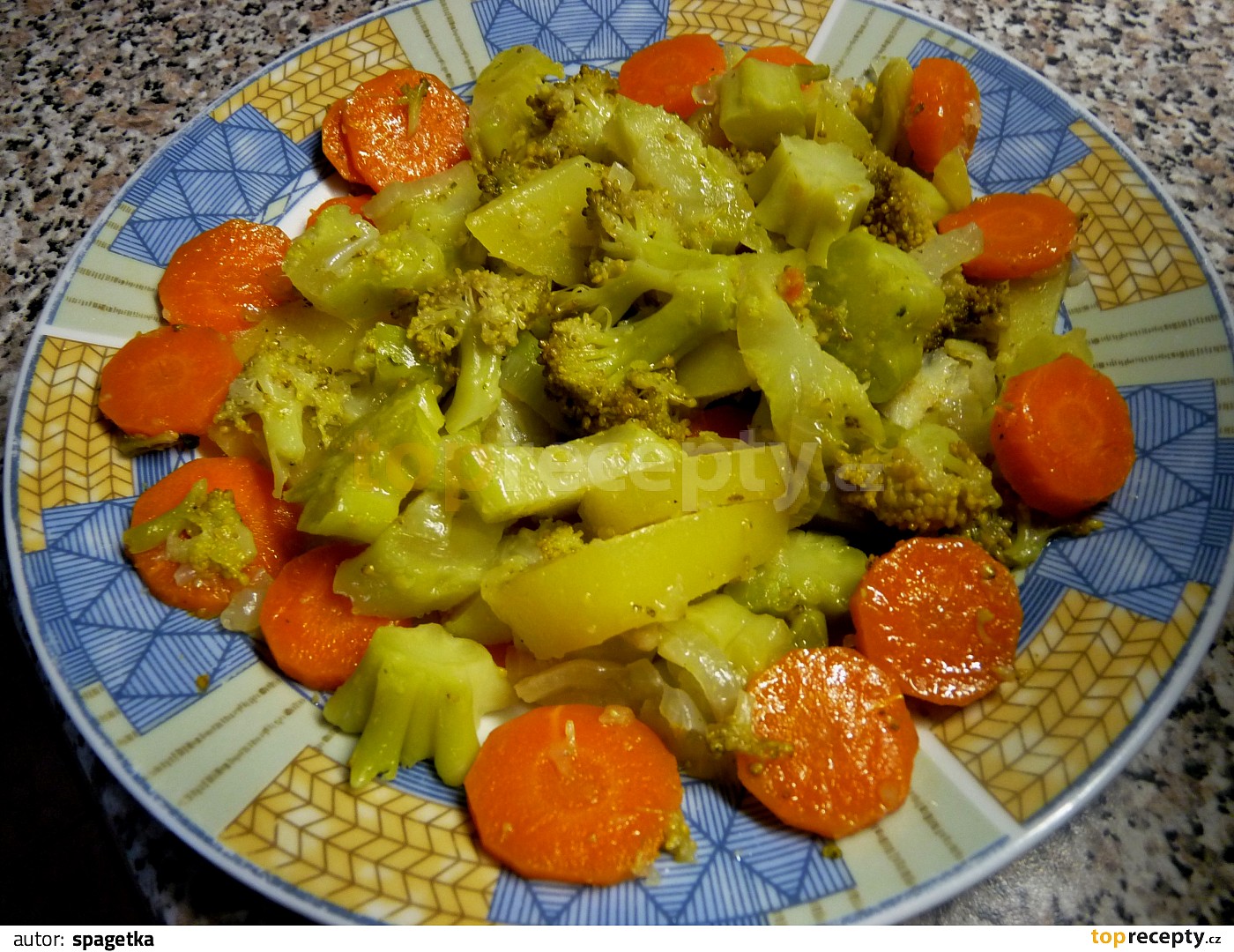 Brokolice brambory, mrkev - v páře a rychlovka neskutečně dobrá recept ...