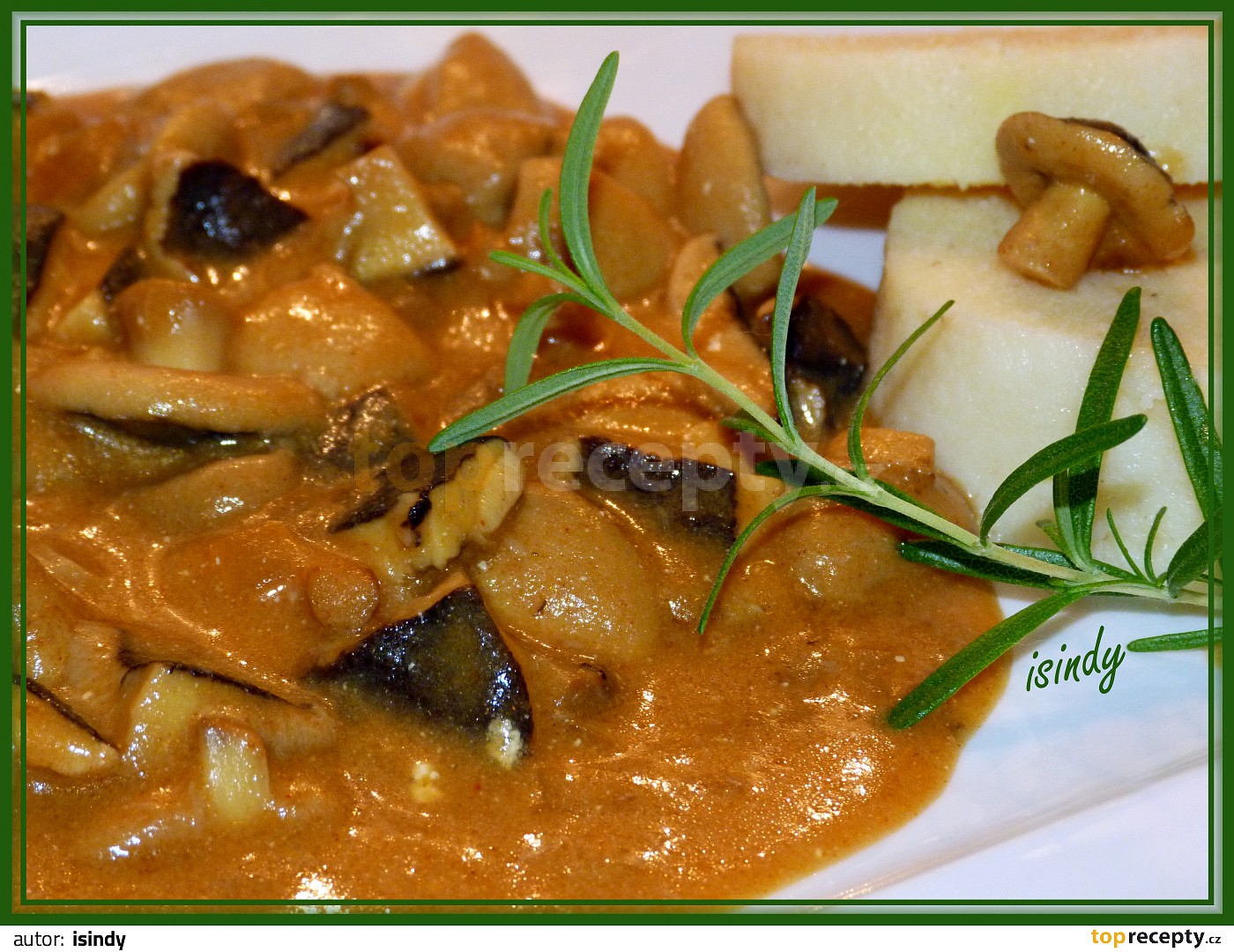 Hlíva na paprice recept - TopRecepty.cz