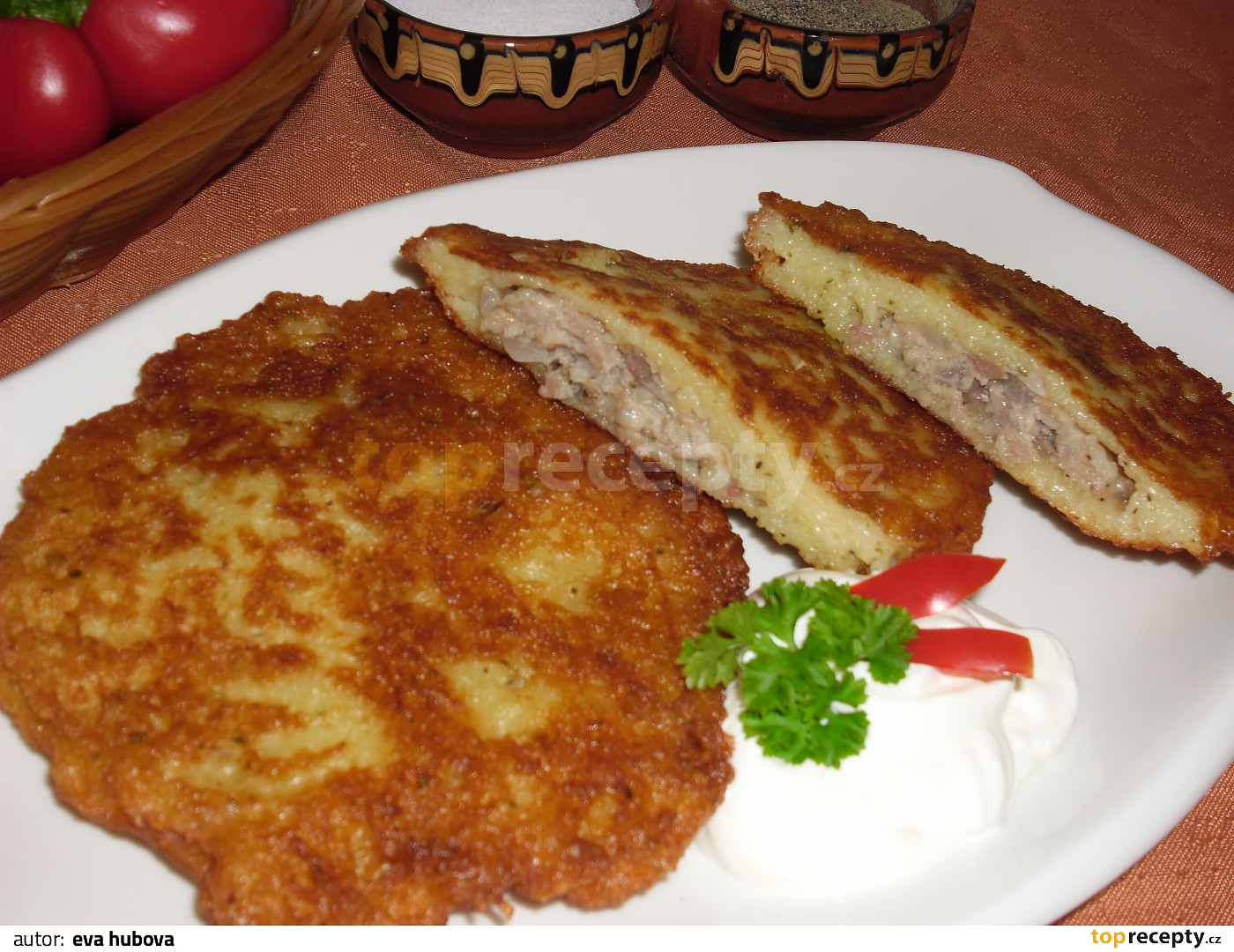 Ukrajinské bramboráky recept - TopRecepty.cz
