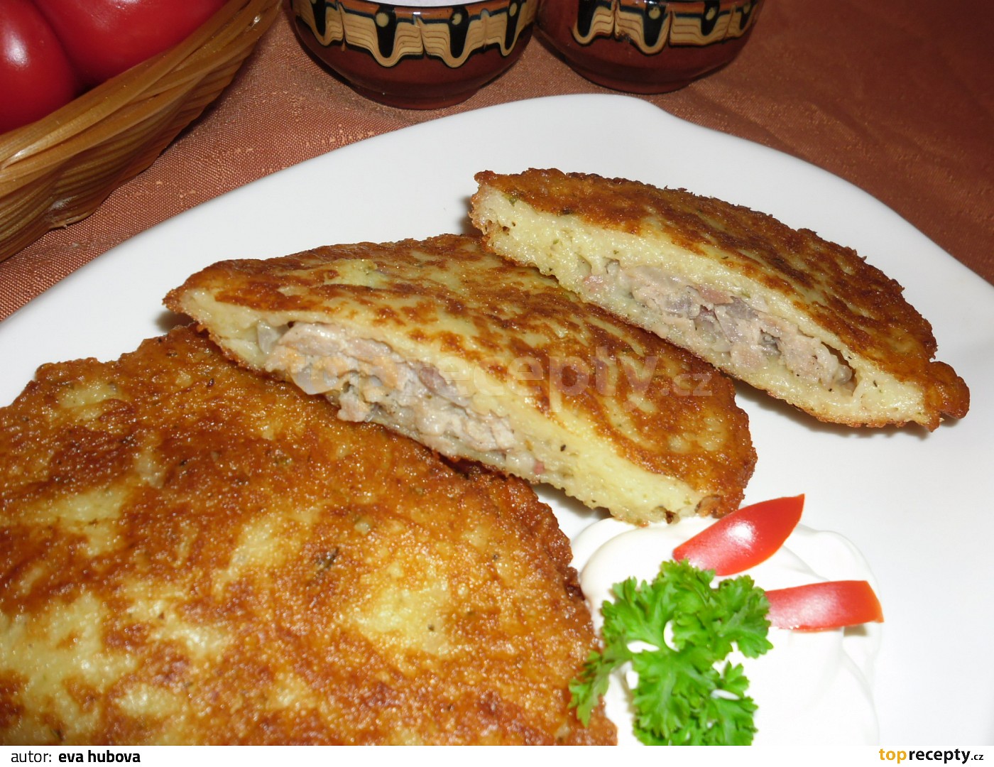 Ukrajinské bramboráky recept - TopRecepty.cz