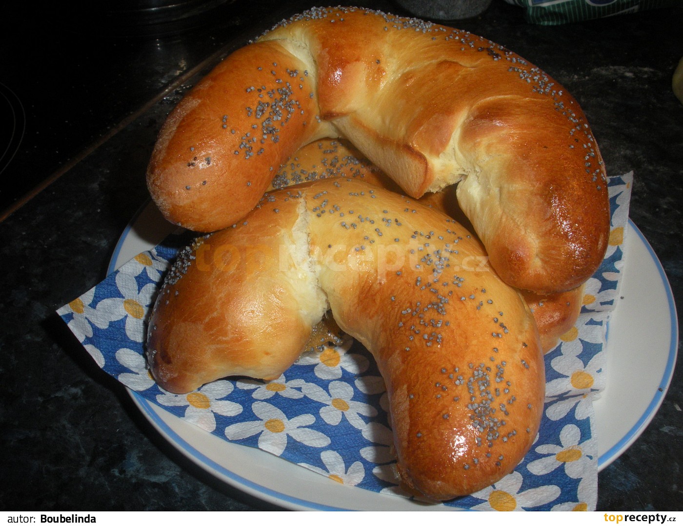 Sladký rohlík - loupák recept - TopRecepty.cz