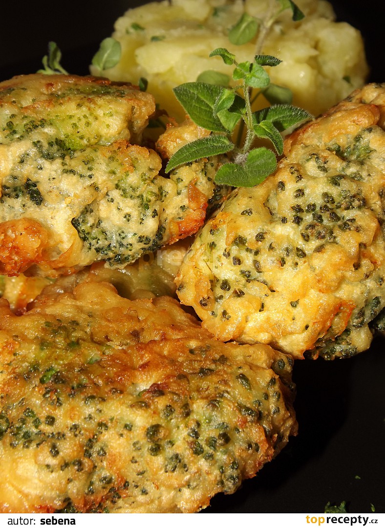 Brokolice v sýrovém těstíčku recept - TopRecepty.cz