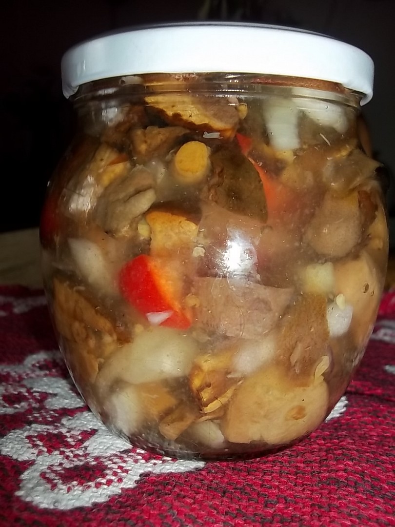 Čalamáda z hub - TopRecepty.cz