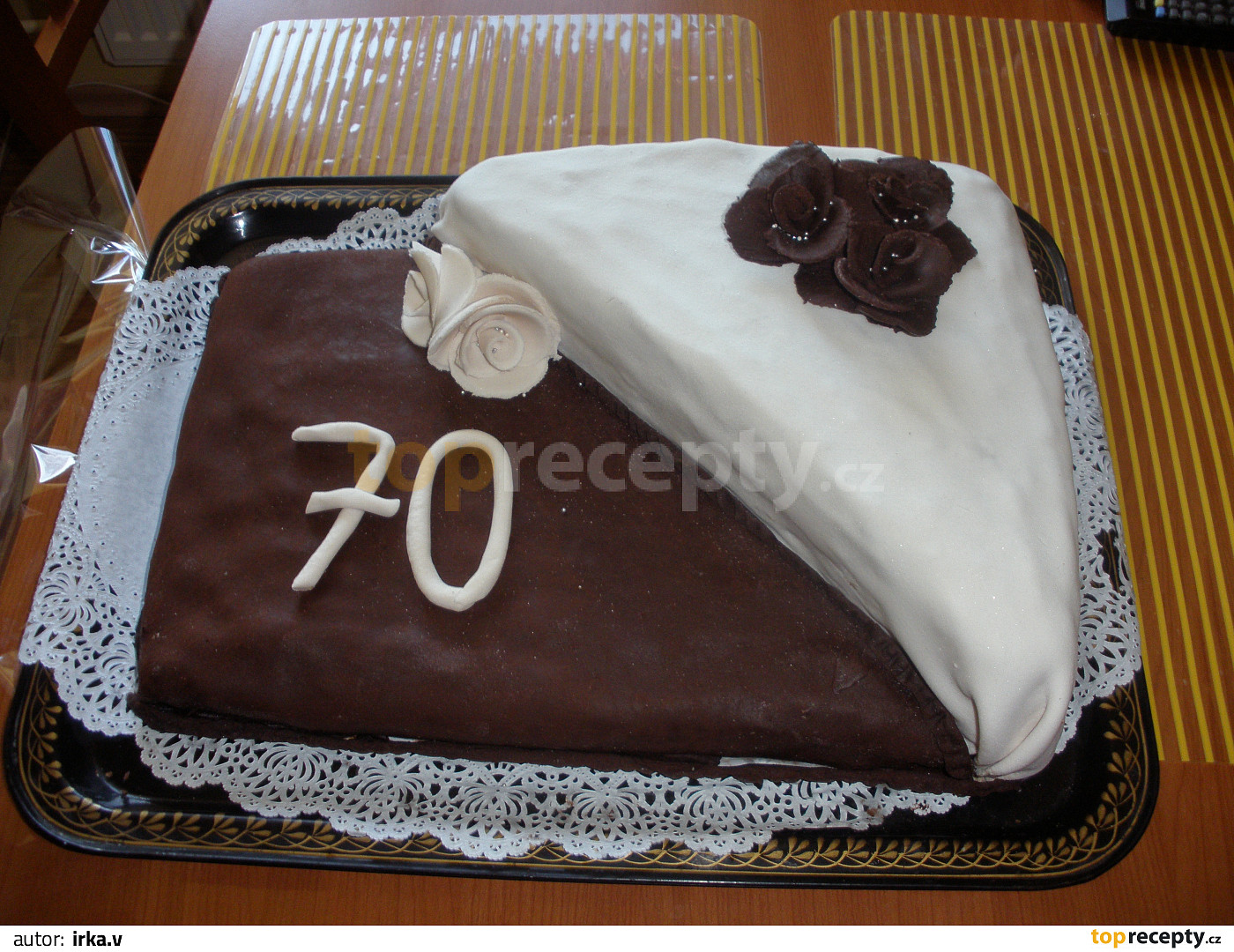 Dort pro mamku k 70 tinám recept - TopRecepty.cz