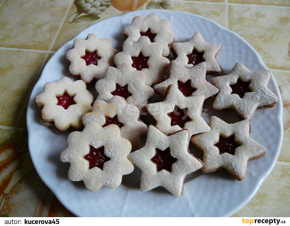 Linecké pikantní cukroví recept - TopRecepty.cz