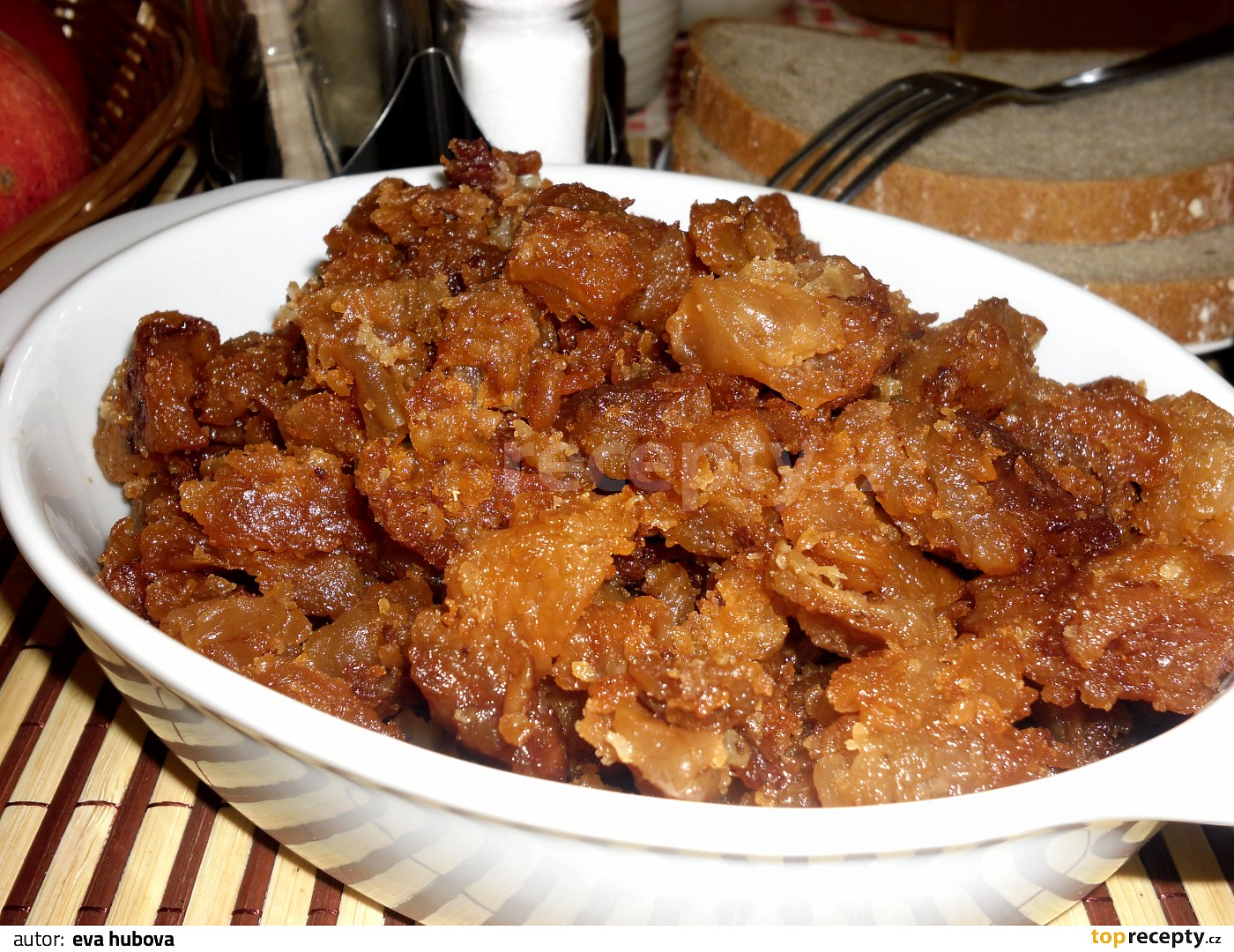 Škvarky z trouby recept - TopRecepty.cz