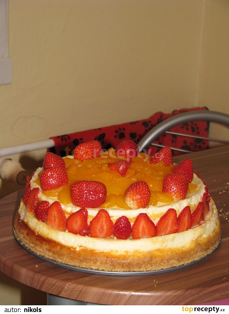 Tvarohový dort (cheesecake) recept - TopRecepty.cz