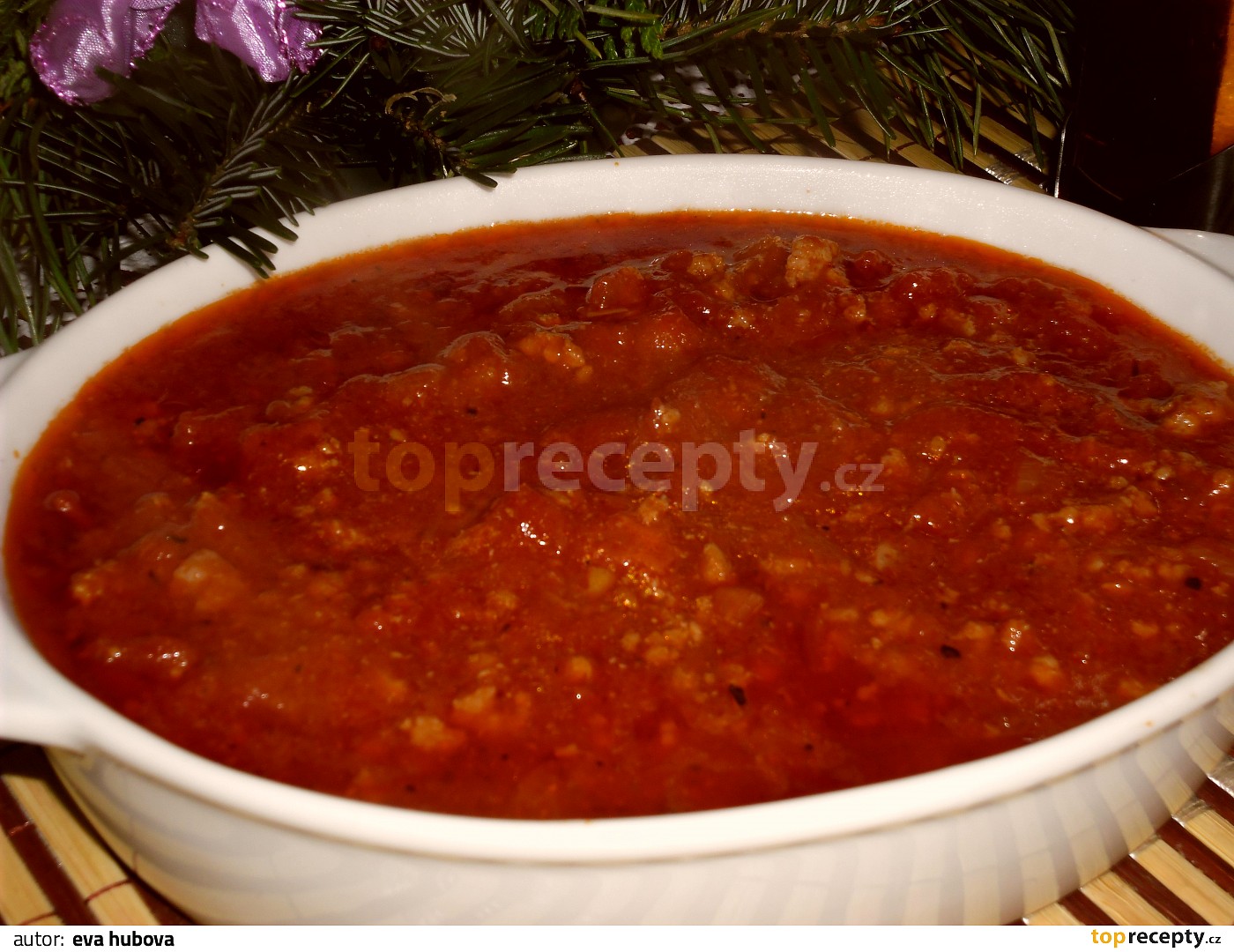 Boloňská omáčka a špagety recept - TopRecepty.cz