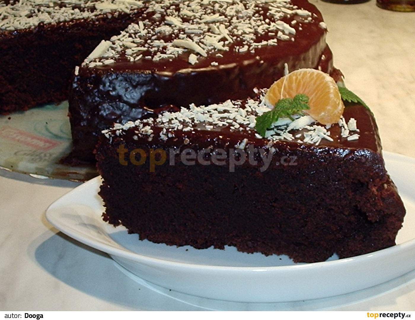 Čokoládový pivní dort recept - TopRecepty.cz