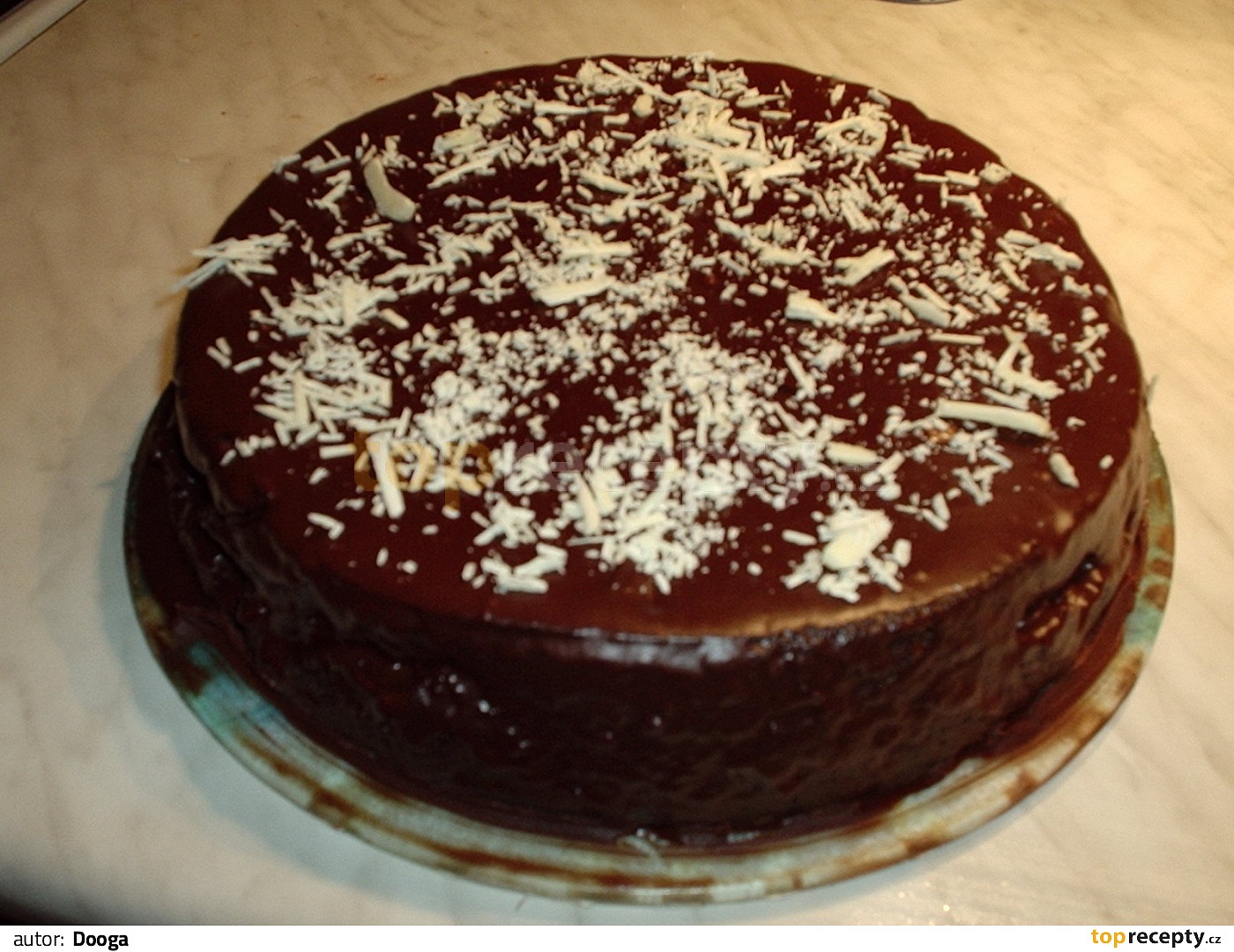 Čokoládový pivní dort recept - TopRecepty.cz