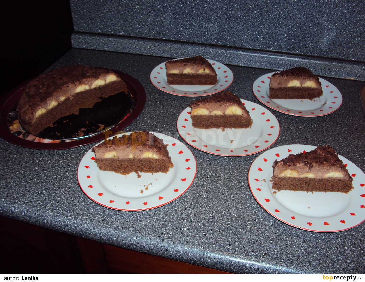 Kubánský banánový dort - TopRecepty.cz