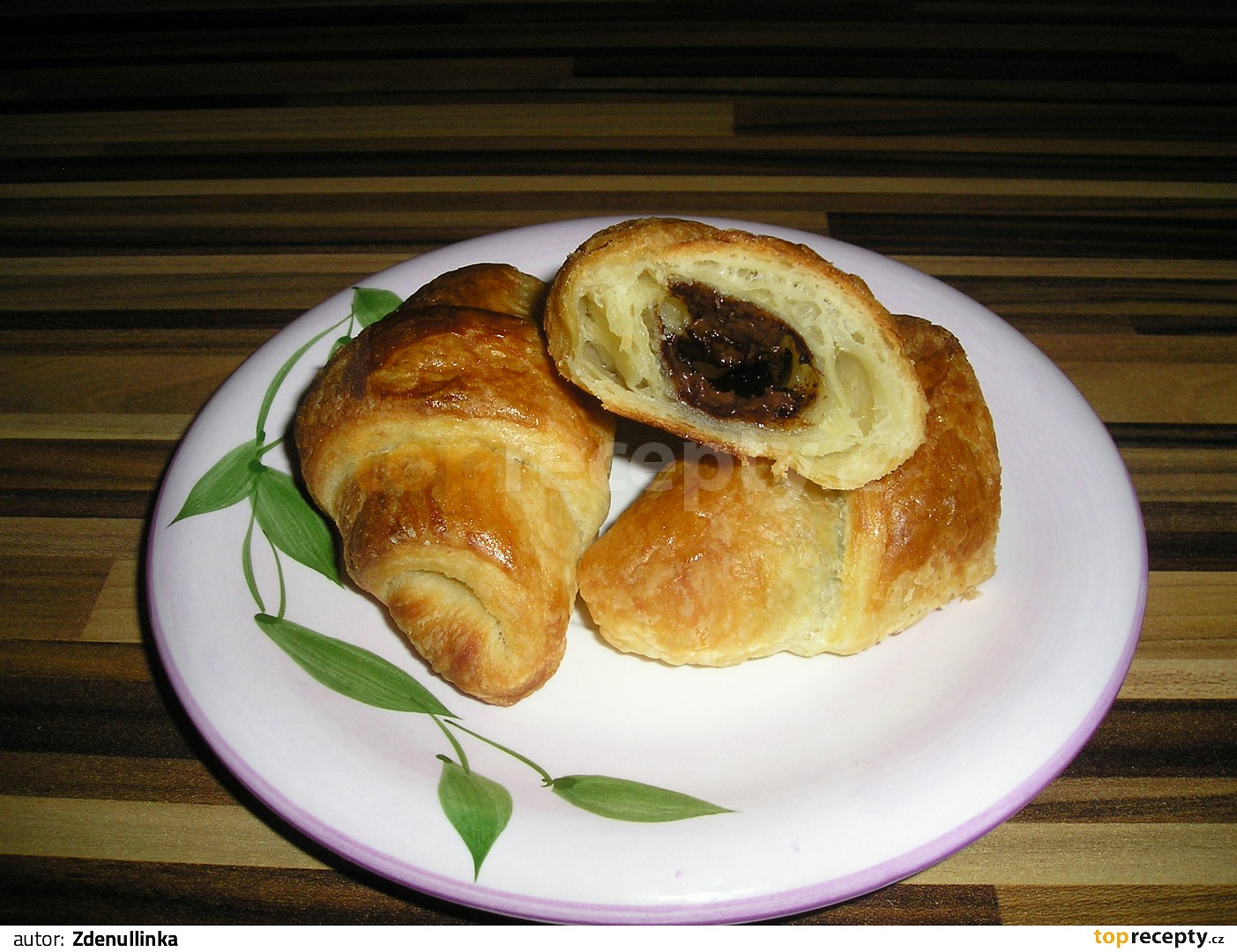 Domácí máslový croissant recept - TopRecepty.cz