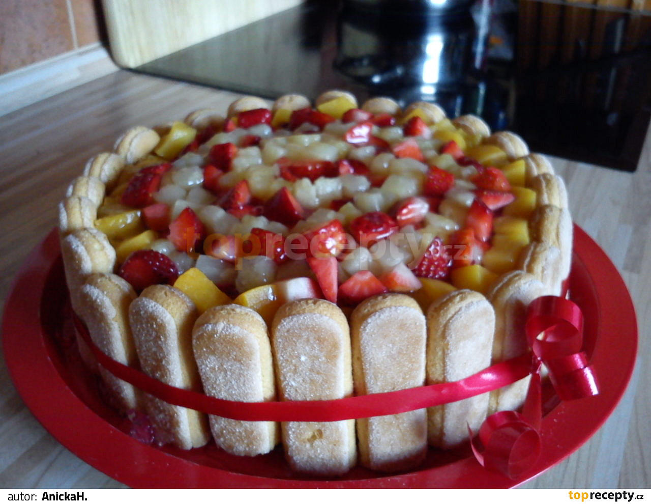 Jiříkův ovocný dort recept - TopRecepty.cz