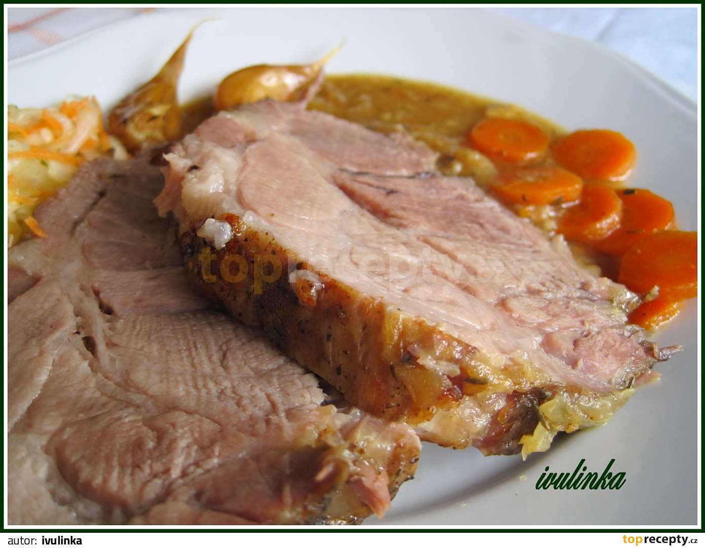 Krkovička pečená po staročesku - TopRecepty.cz