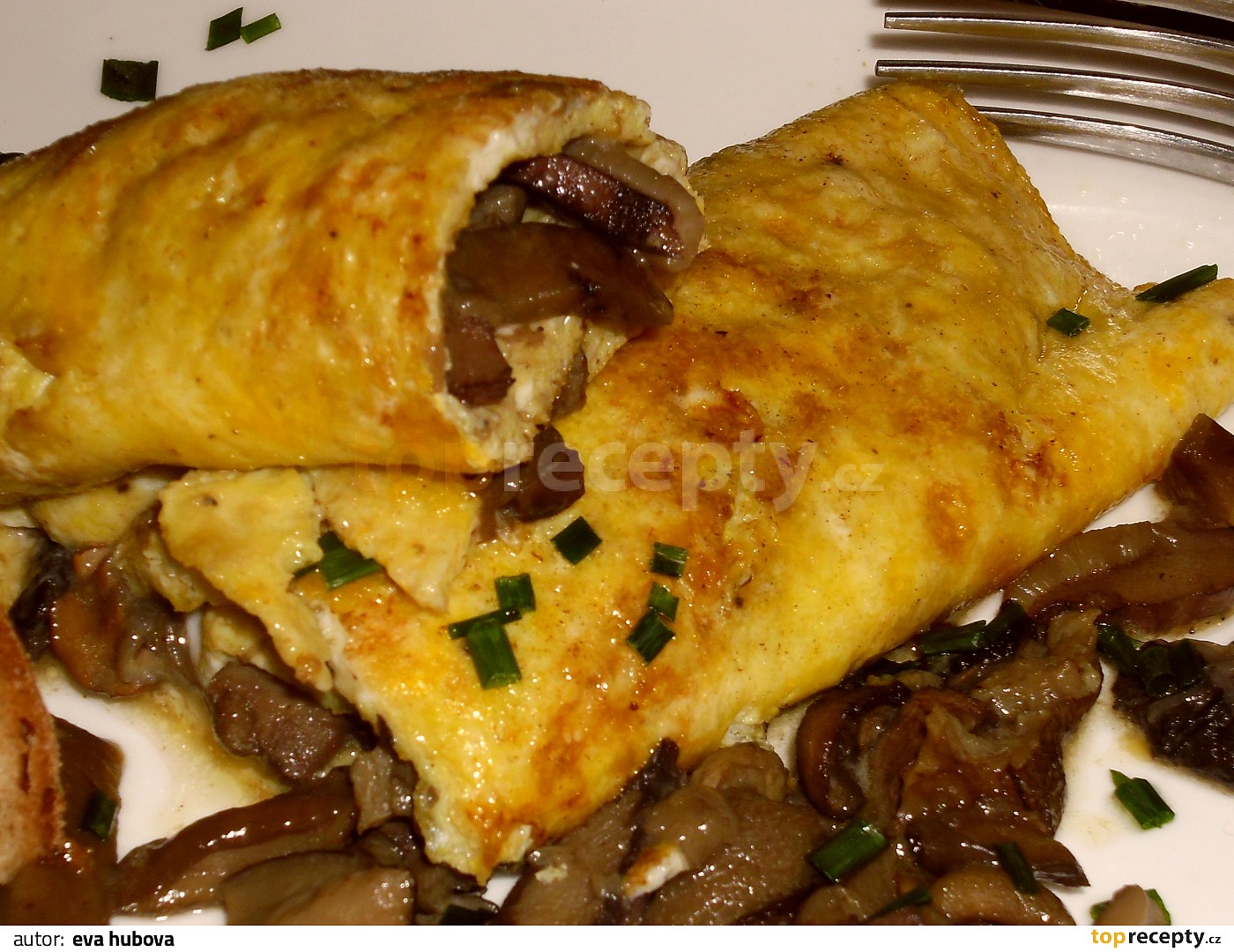 Vaječná omeleta recept - TopRecepty.cz