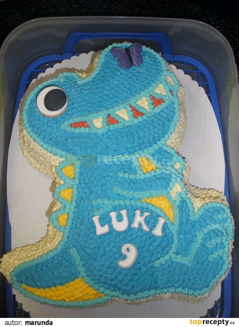 Dort dinosaurus recept - TopRecepty.cz