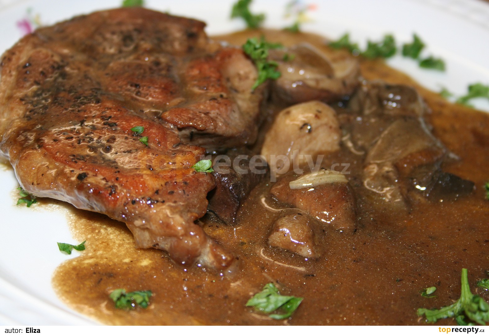 Krkovička marinovaná v hořčici recept - TopRecepty.cz