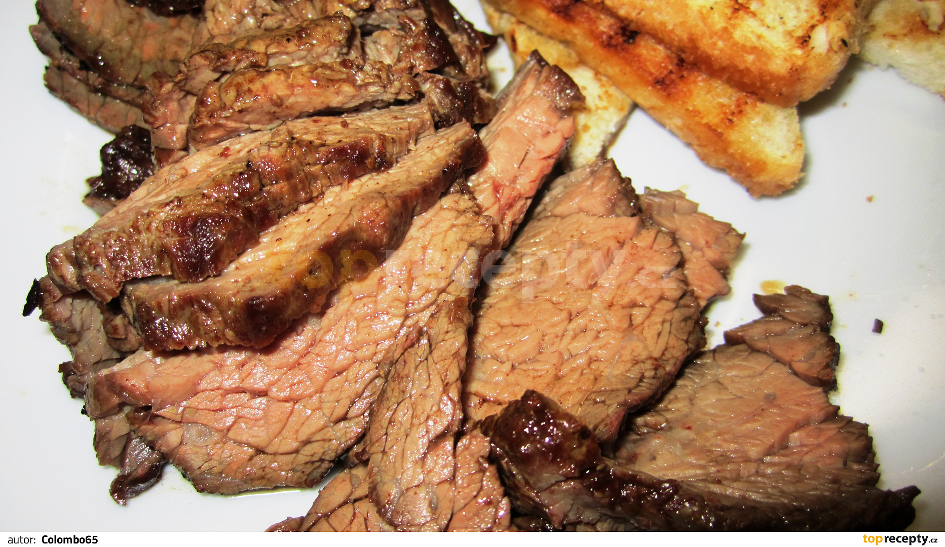 Steak z hovězího pupku – flank steak recept - TopRecepty.cz