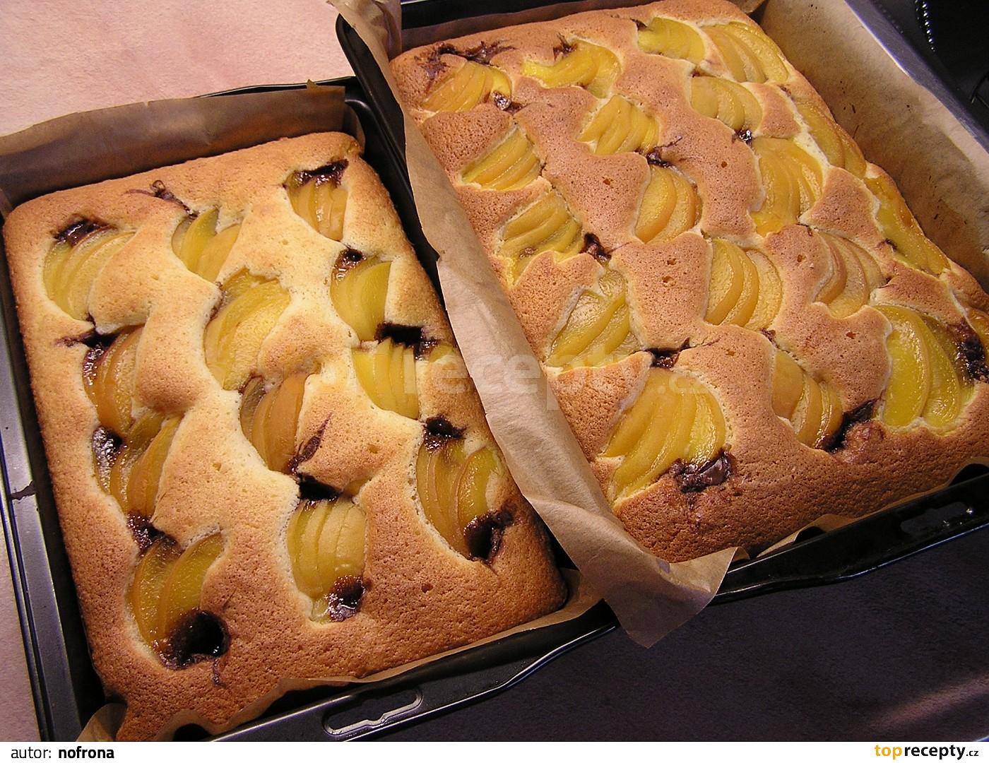 Strakatý koláč - TopRecepty.cz