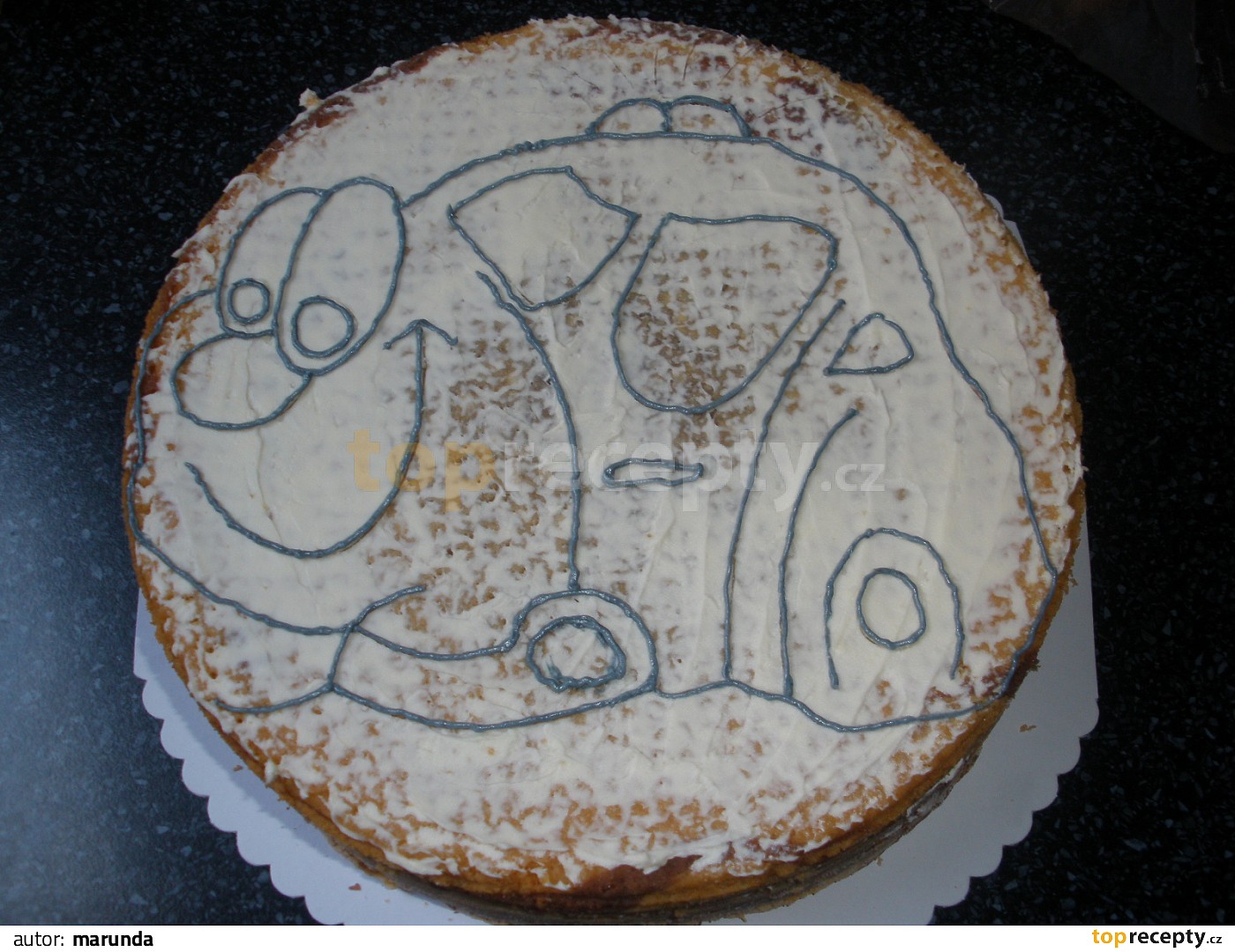 Dort auto pro Davídka recept - TopRecepty.cz