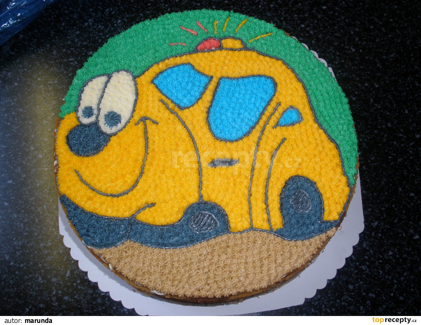 Dort auto pro Davídka recept - TopRecepty.cz