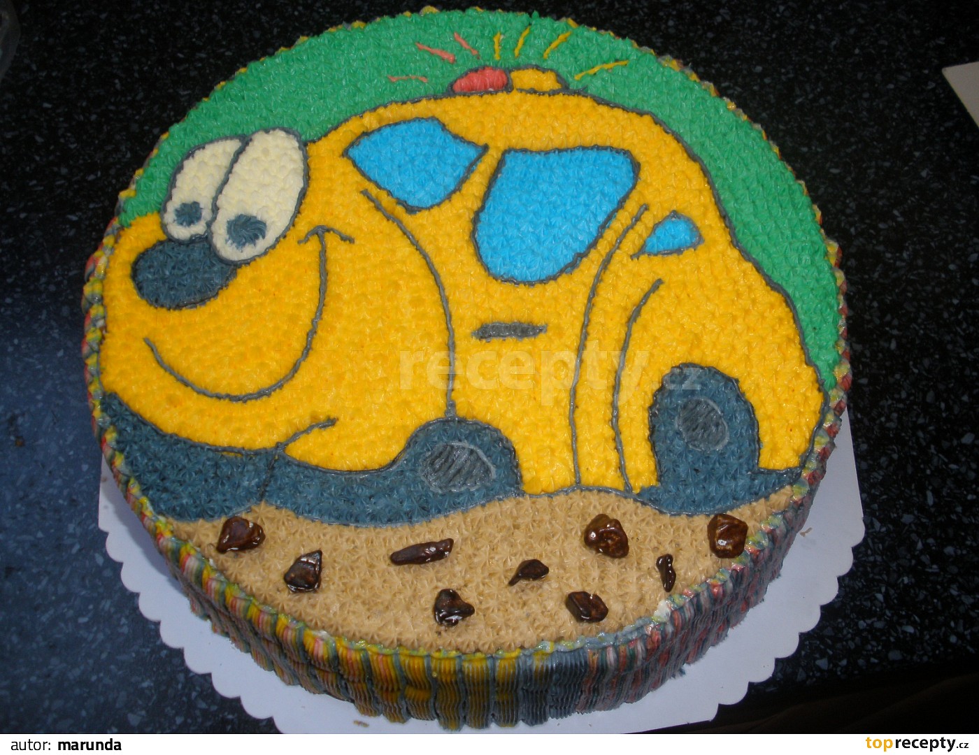 Dort auto pro Davídka recept - TopRecepty.cz