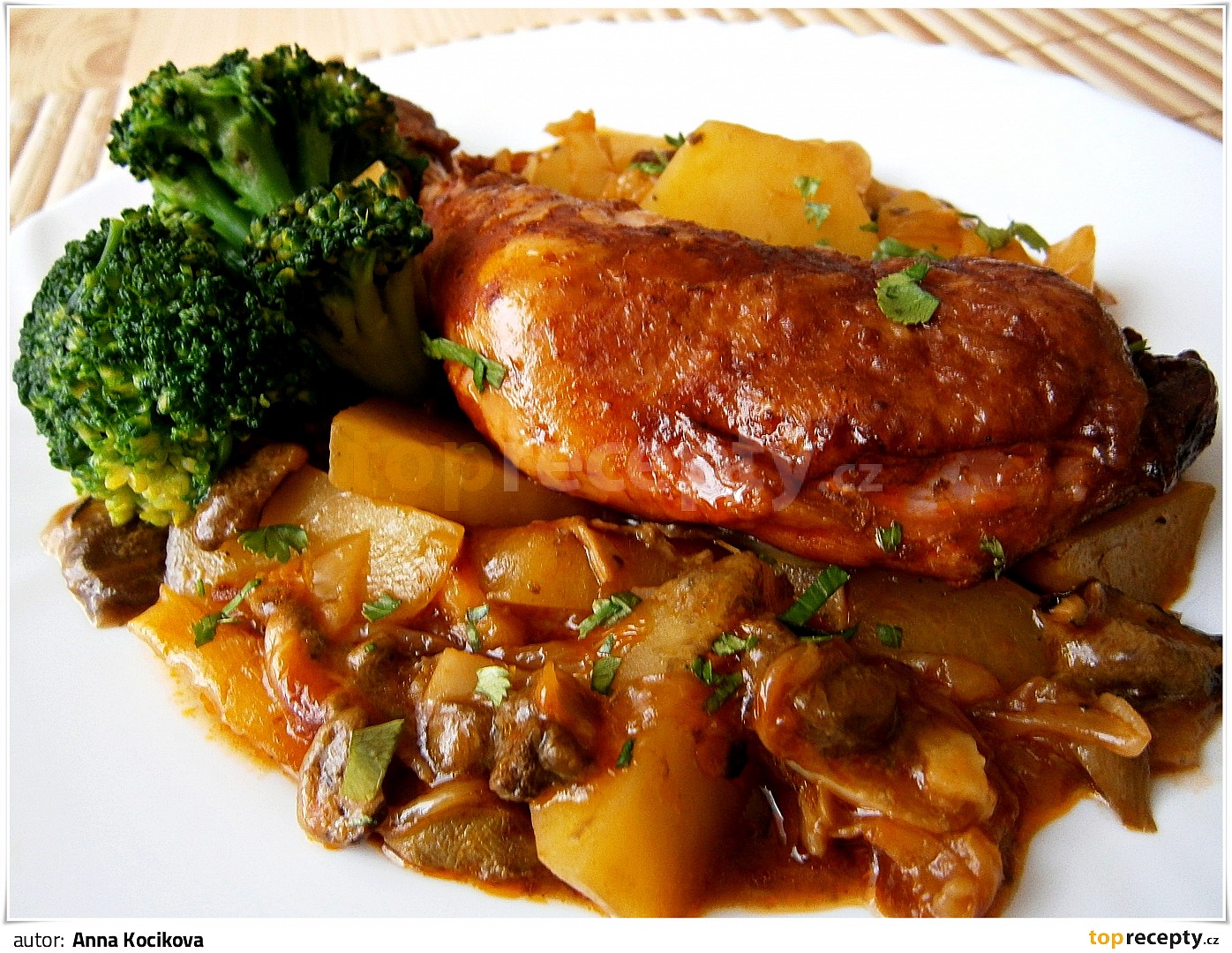 Fofr oběd z tlakáče recept - TopRecepty.cz