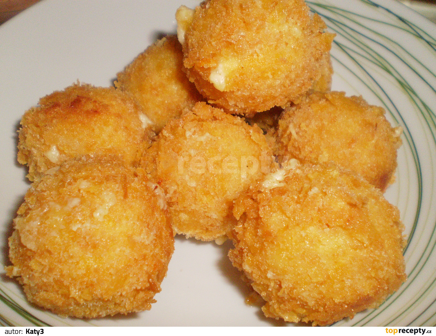 Smažené sýrové koule recept - TopRecepty.cz