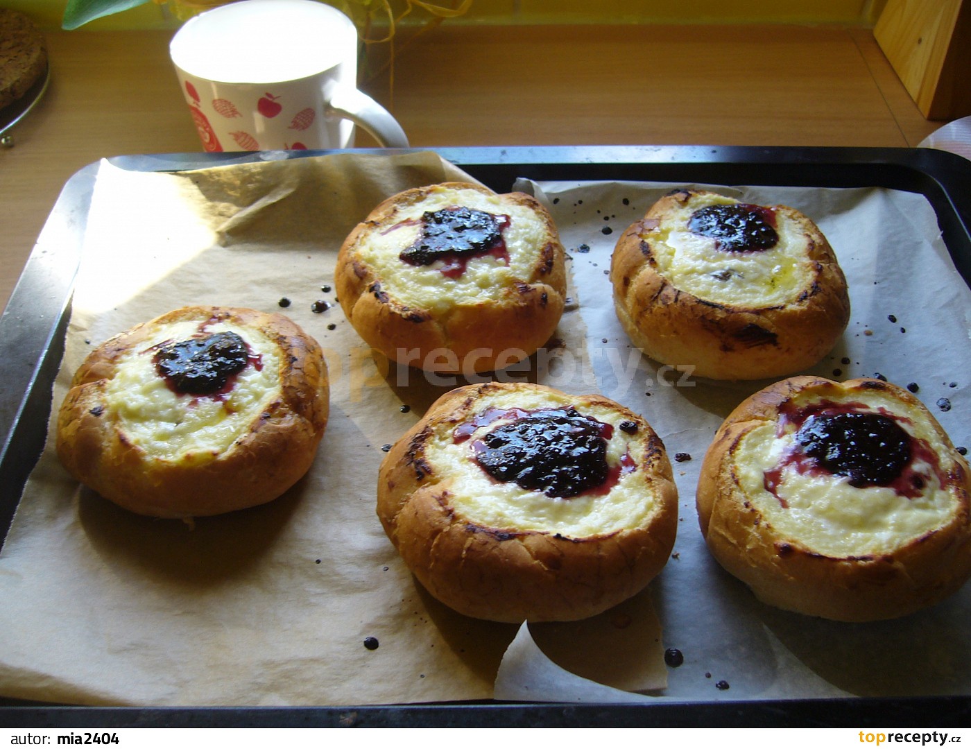 Tvarohové žemle recept - TopRecepty.cz