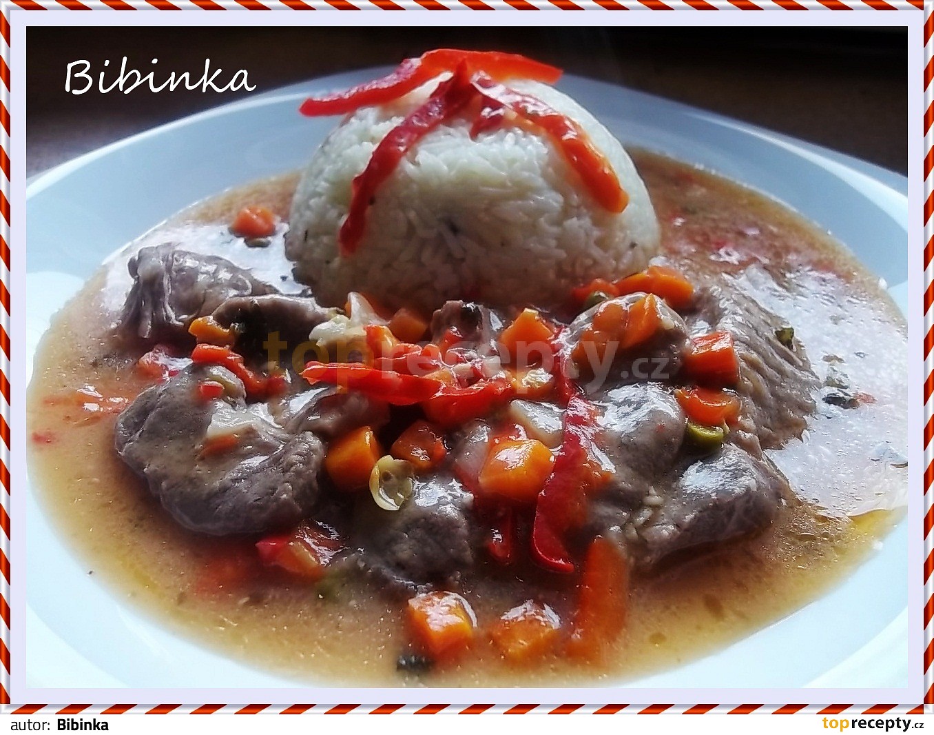 Krkovička na kapiovo - zeleninové omáčce recept - TopRecepty.cz