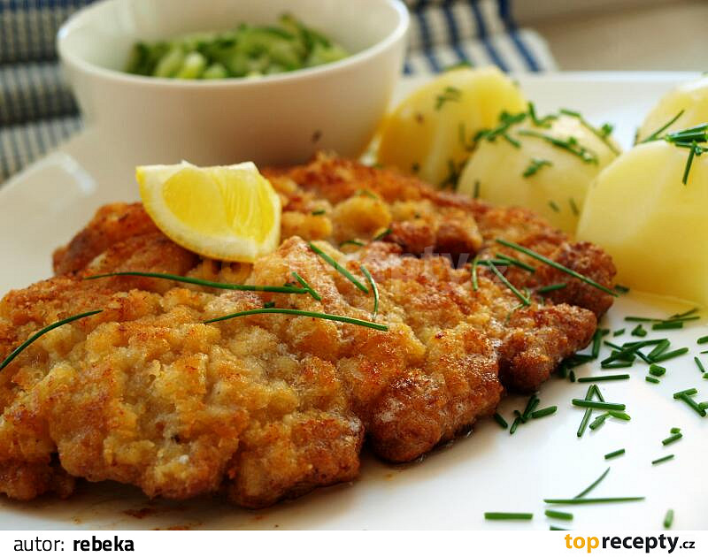 Vídeňský řízek recept - TopRecepty.cz