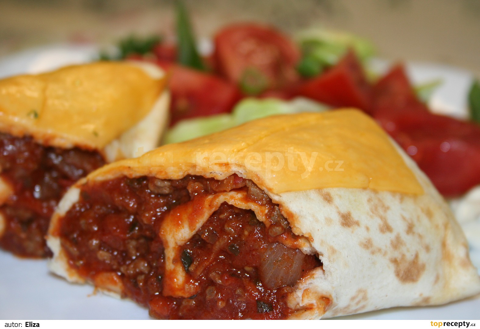Hovězí burrito (tex-mex) recept - TopRecepty.cz
