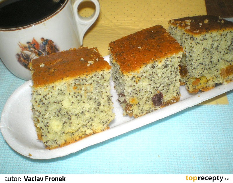 Makovec "Pohodlného chlapa" recept - TopRecepty.cz
