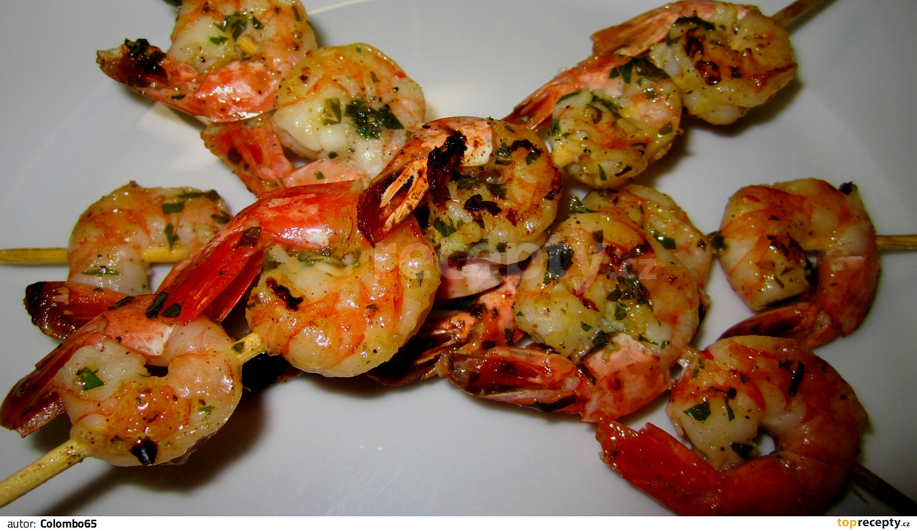 Grilované krevety - TopRecepty.cz