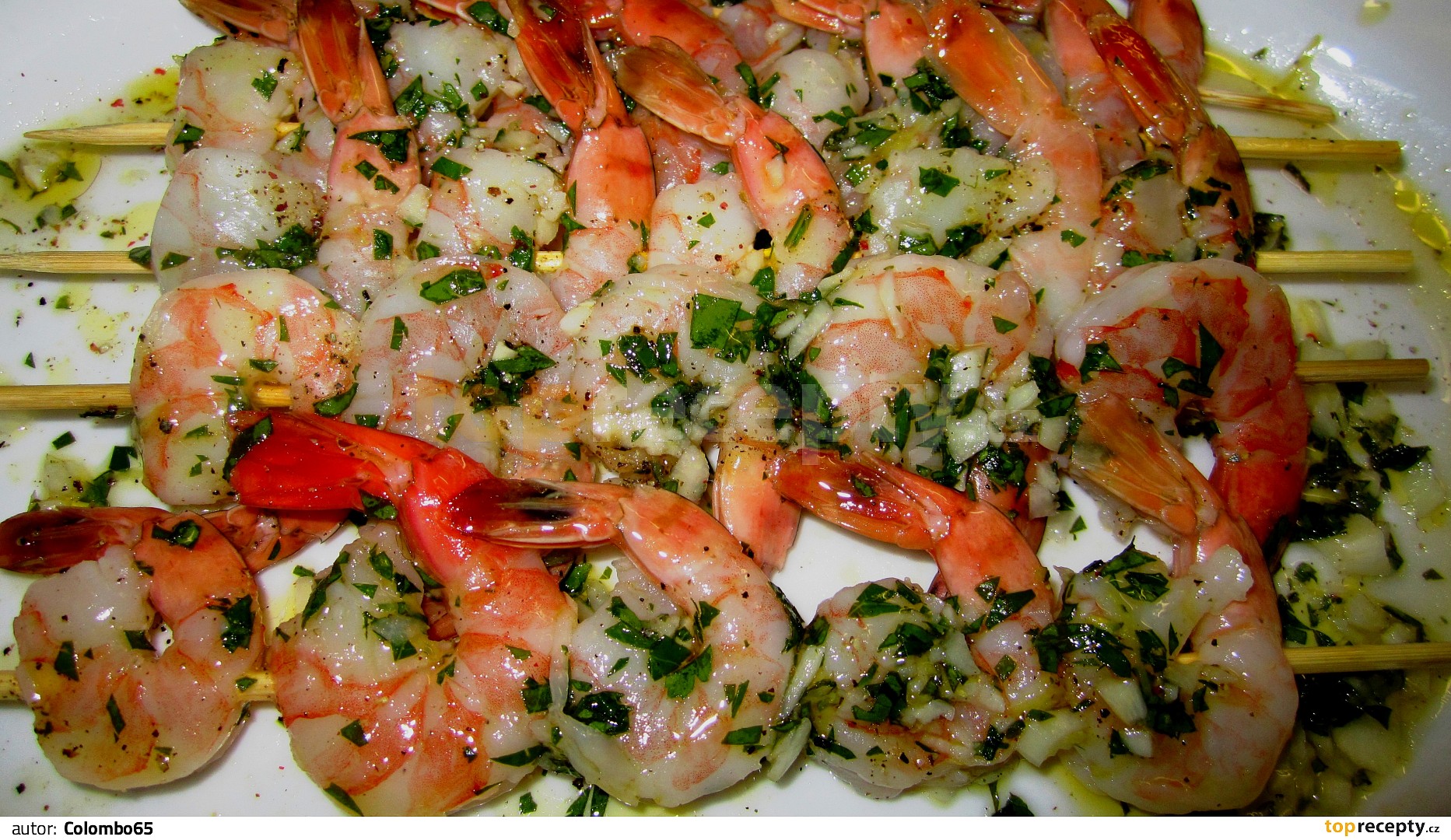 Grilované krevety - TopRecepty.cz