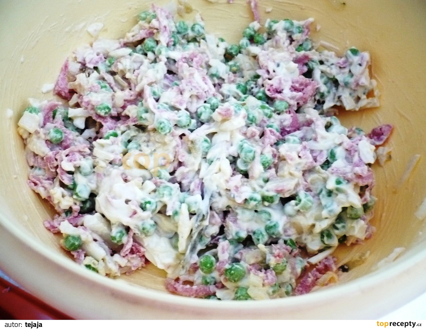 Pařížský salát II. recept - TopRecepty.cz