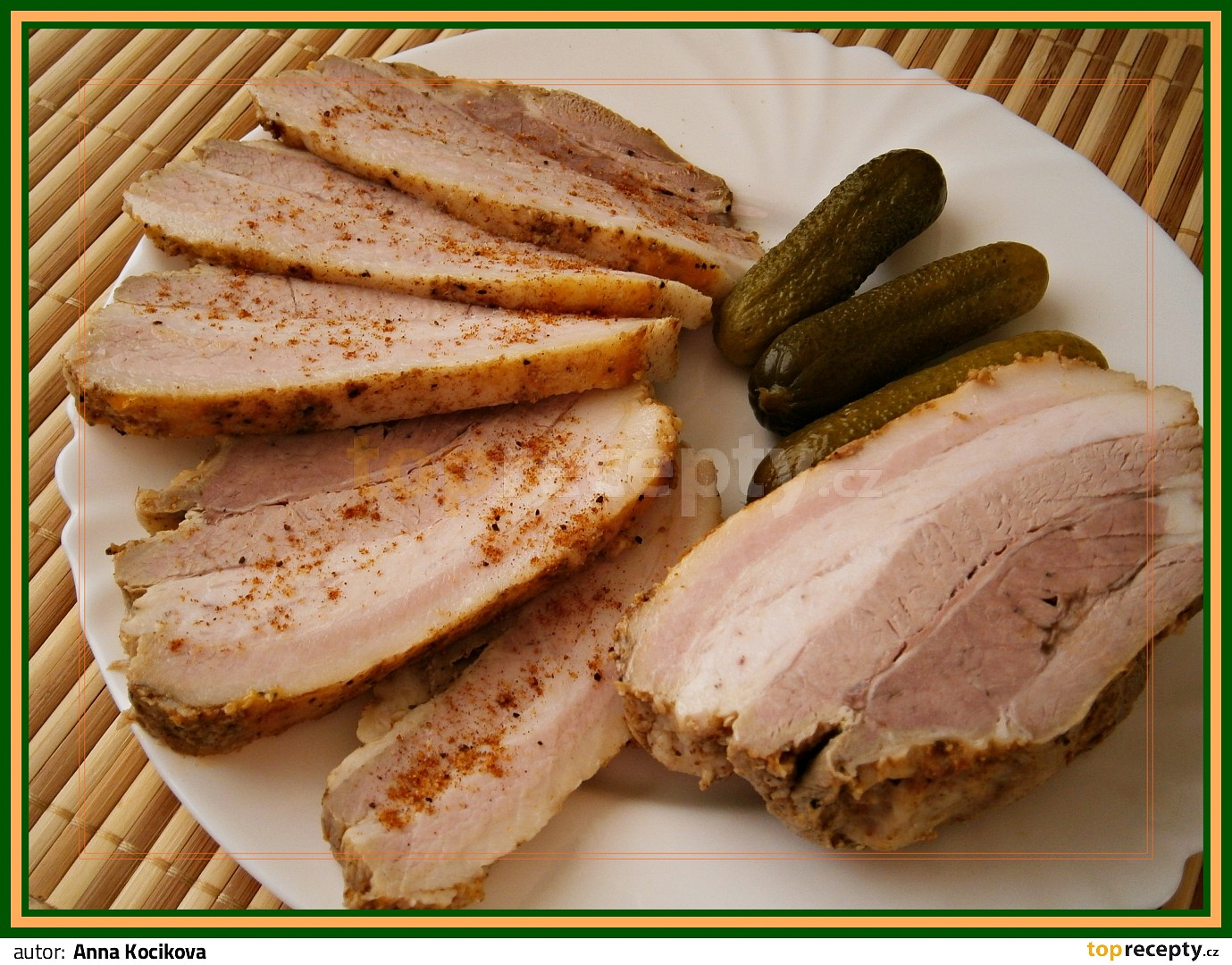 Nakládaný bůček recept - TopRecepty.cz