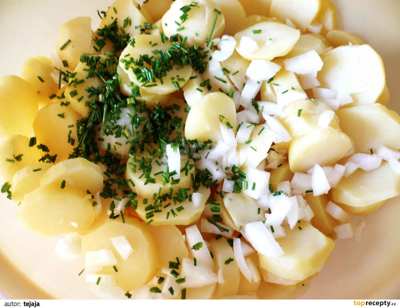 Vídeňský salát recept - TopRecepty.cz