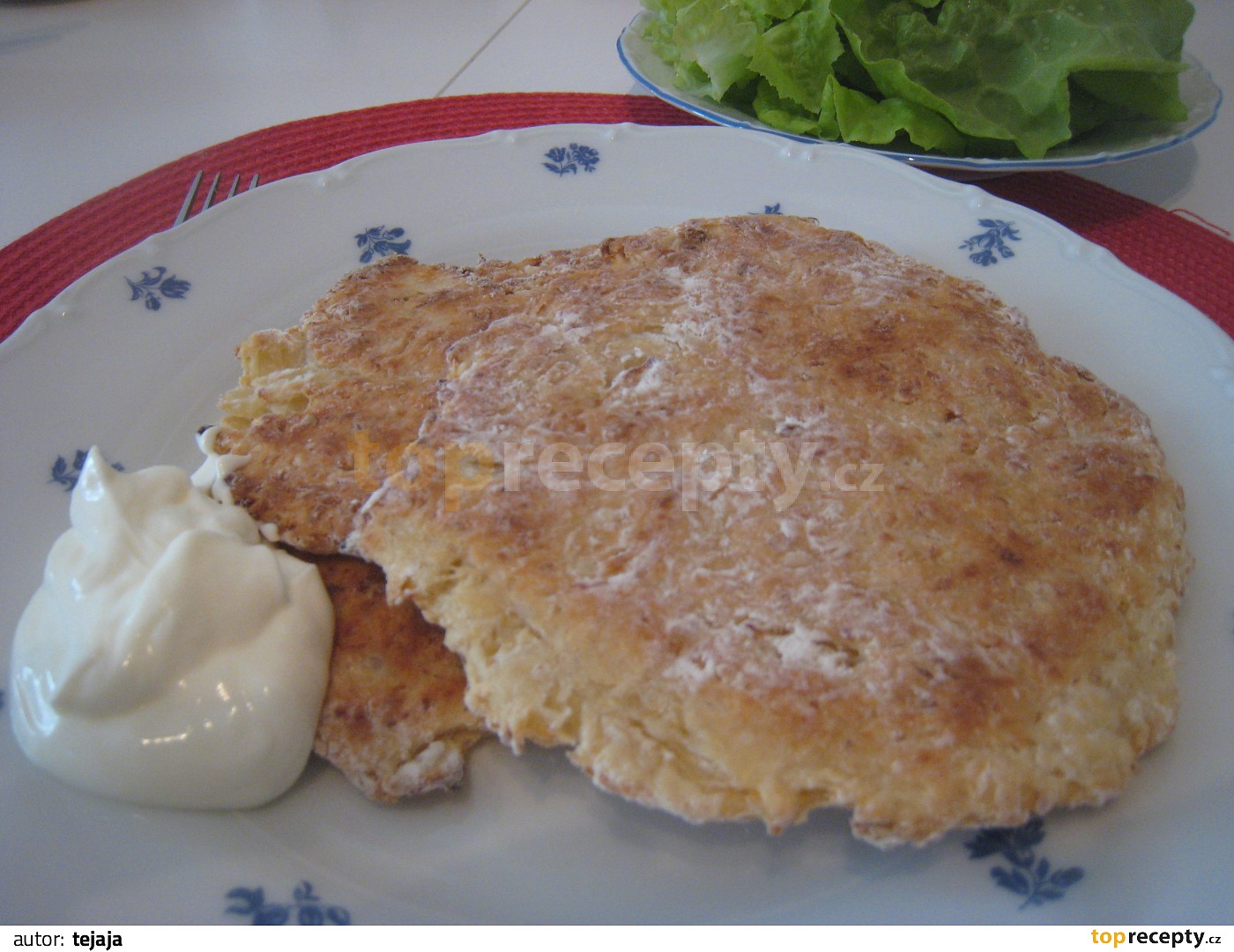 Zelné placičky II. recept - TopRecepty.cz