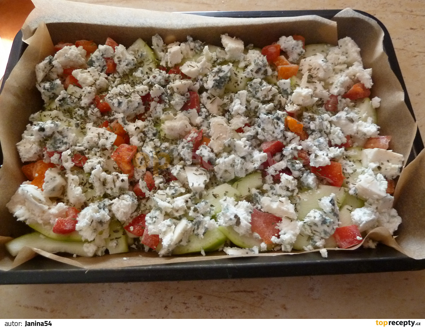 Cuketa s nivou recept - TopRecepty.cz