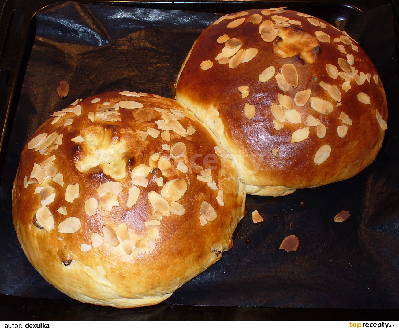 Máslový mazanec recept - TopRecepty.cz