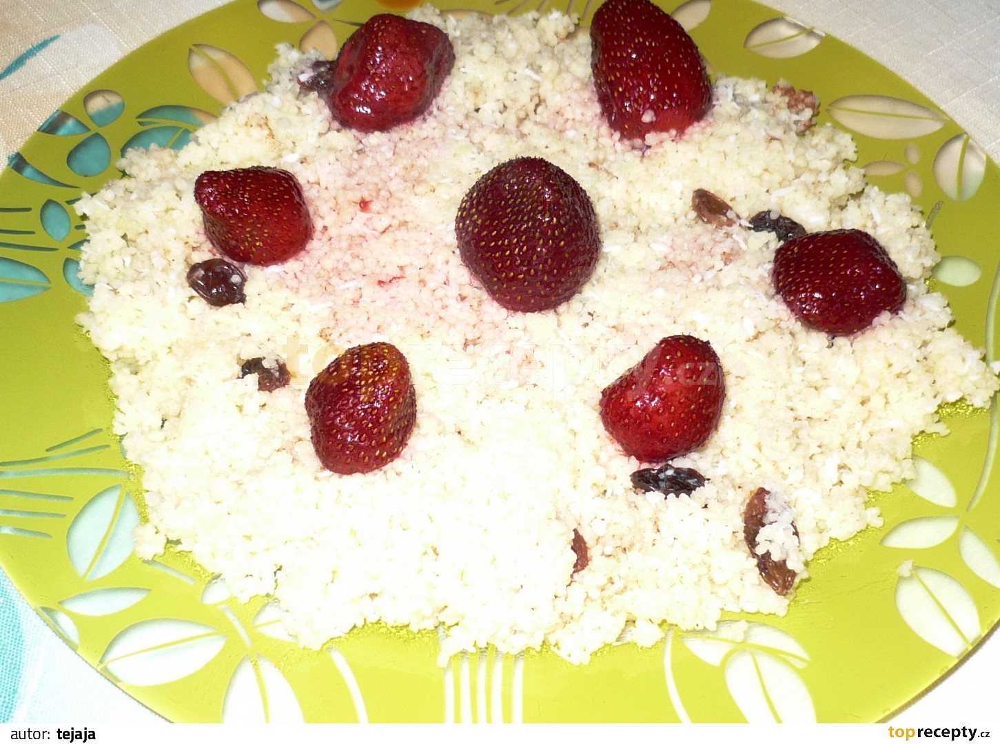 Kuskus na sladko recept - TopRecepty.cz