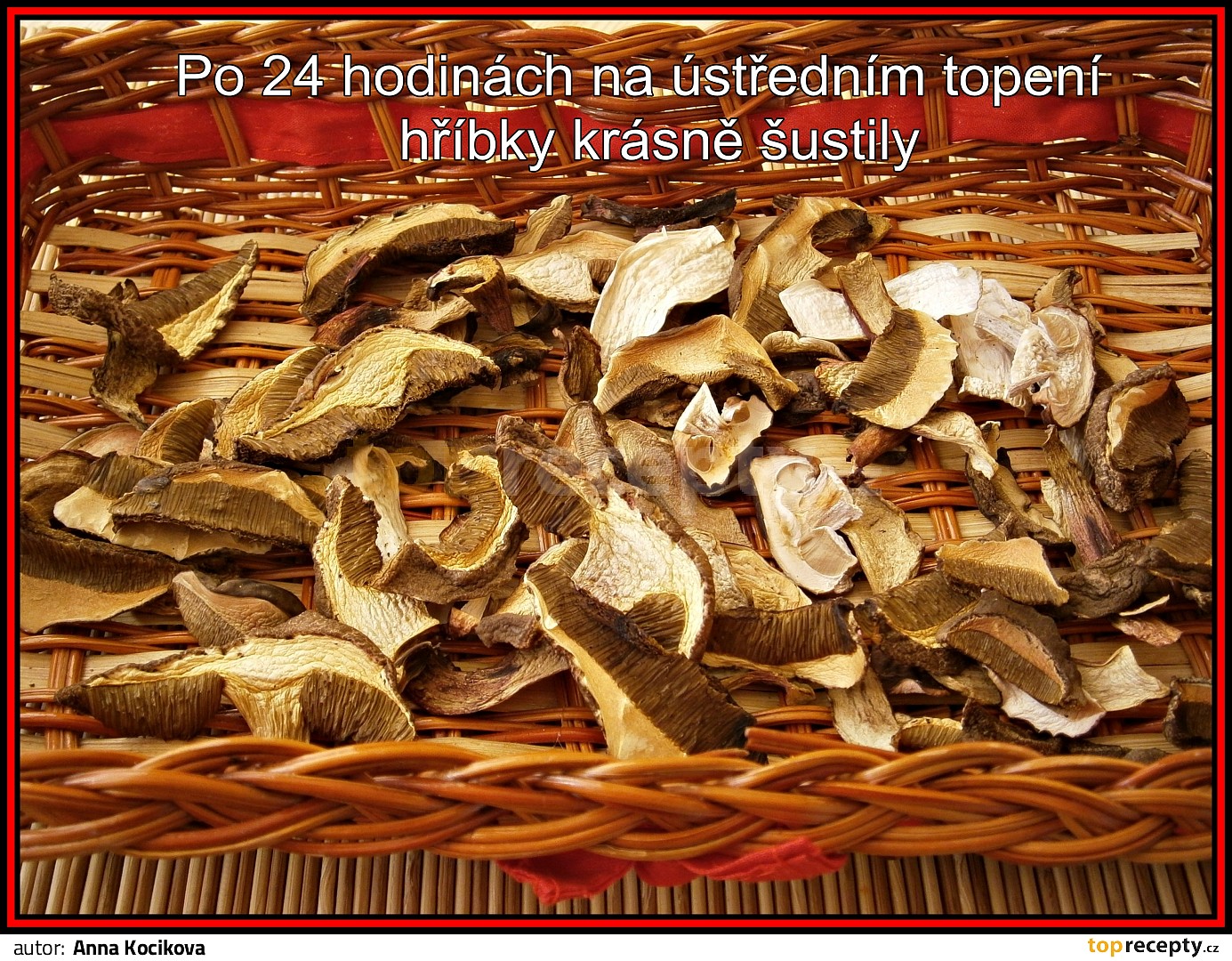 Sušené houby z trouby recept - TopRecepty.cz