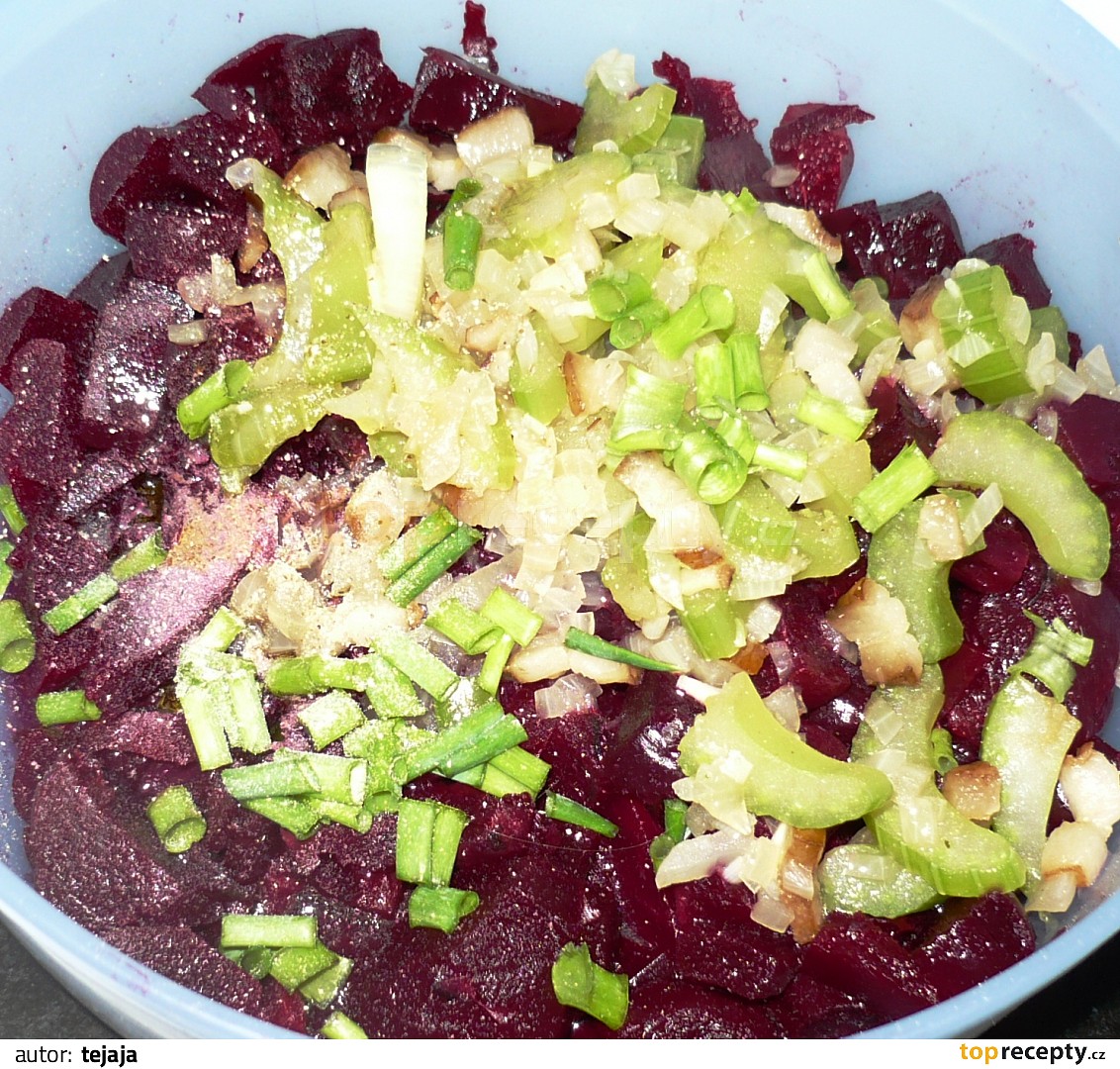 Červená řepa vařená s kmínem recept - TopRecepty.cz